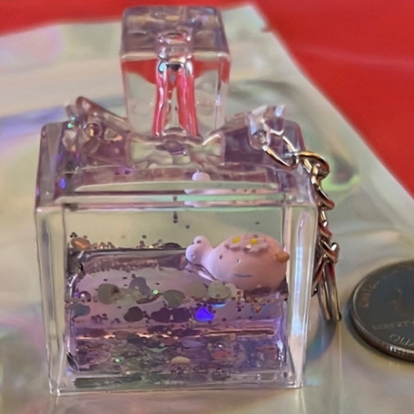 Accessories | Perfume Bottle Liquid Keychain | Poshmark